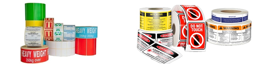 We manufacture quality labels for label printers since 2004.